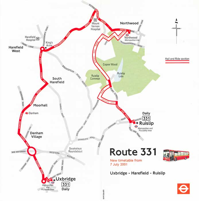 London Bus Route 331 London Bus Route 331