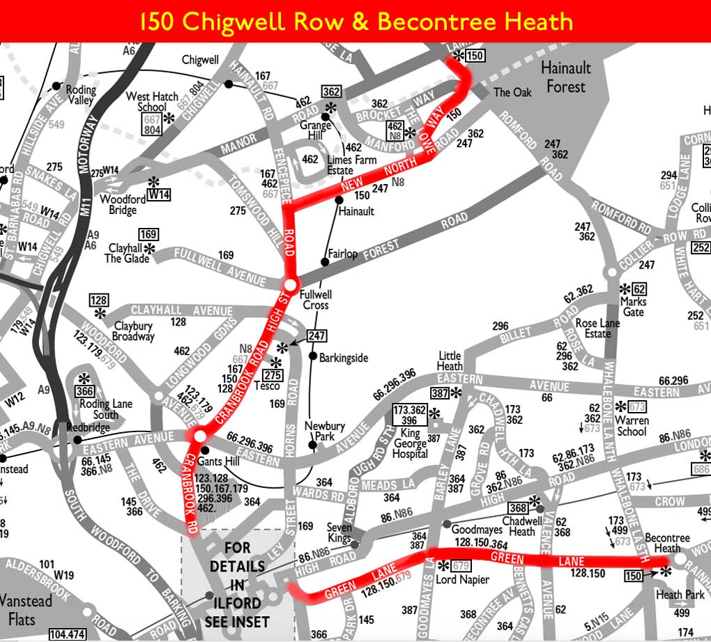 London Bus Route 150 London Bus Route 150