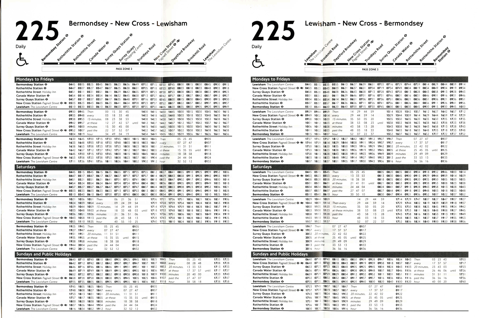 London Bus Route 225