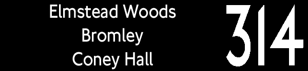 London Bus Route 314