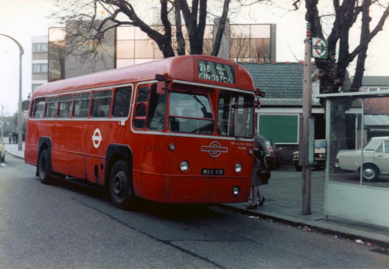 London Bus Route. 218