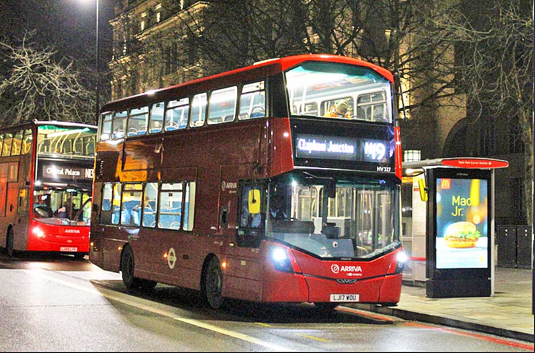 London Bus Route N19