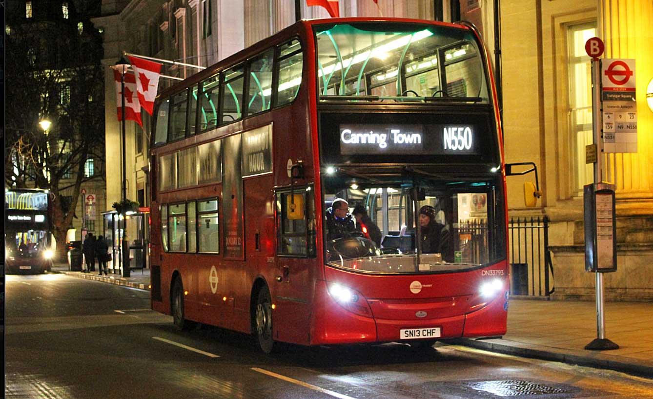 London Bus Route N550