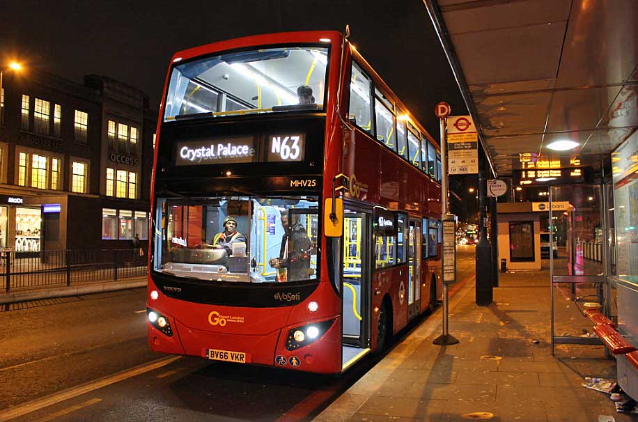 London Bus Route N63