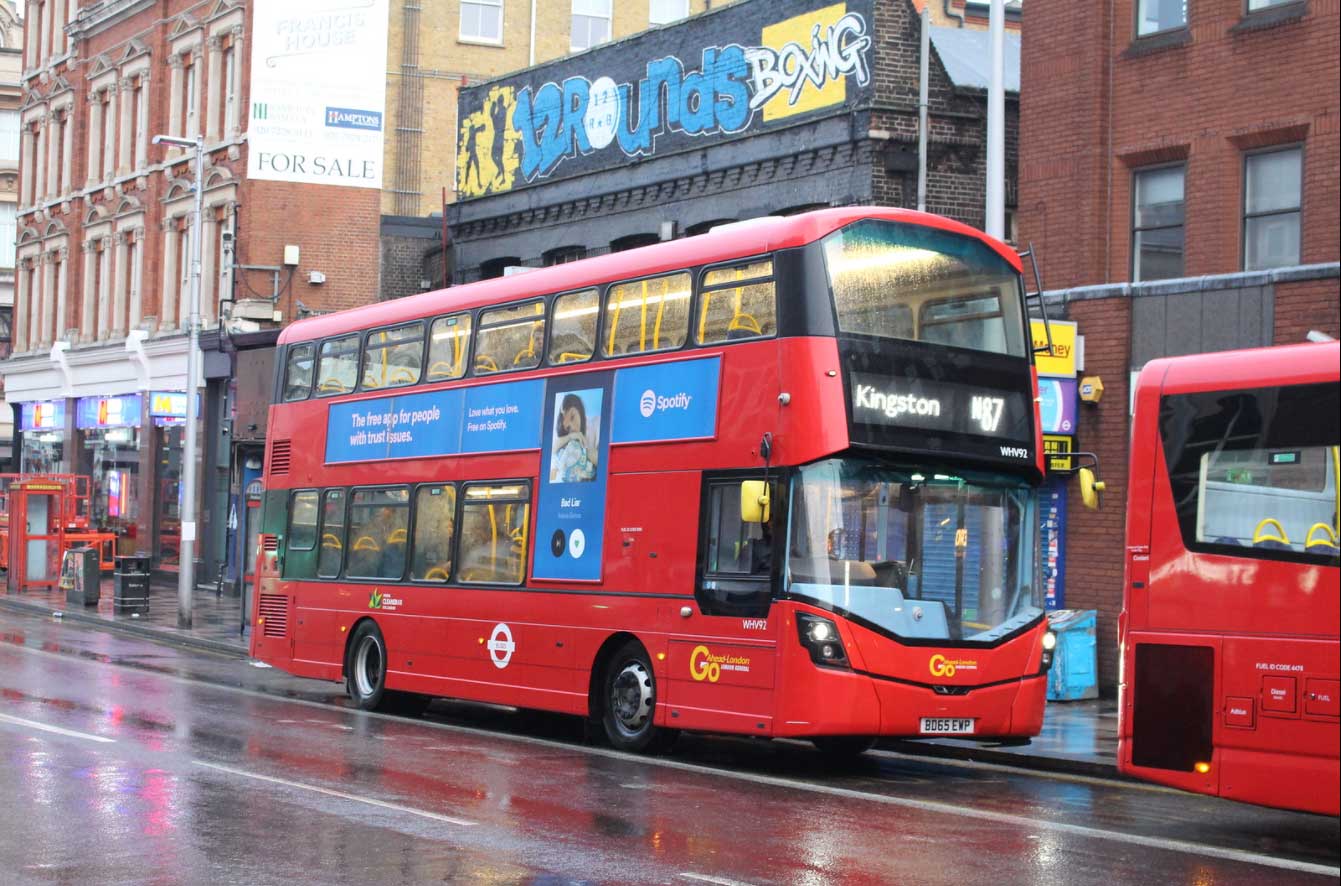 London Night Bus Route N87