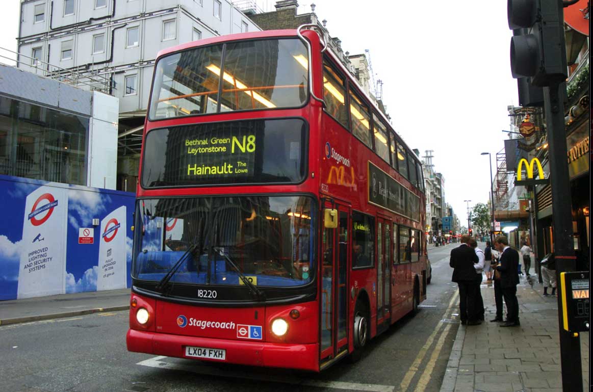 London Bus Route N8