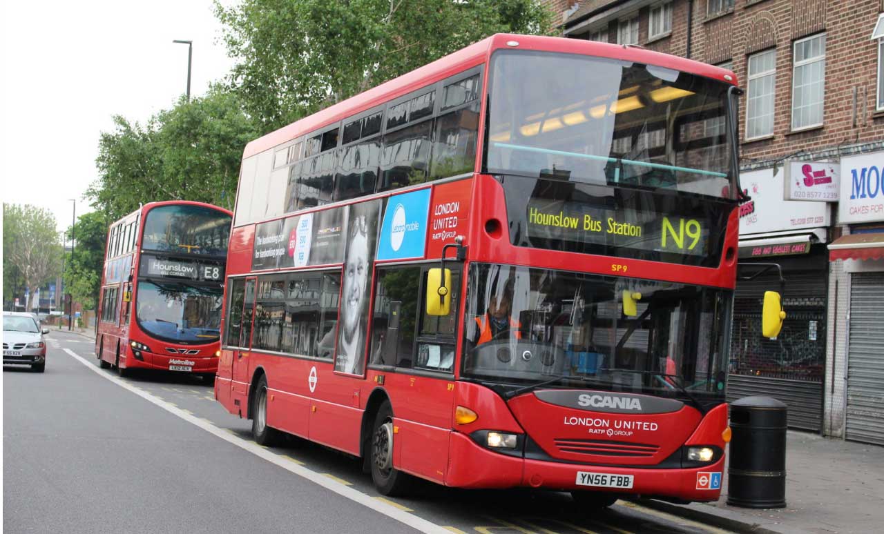 London Bus Route N9