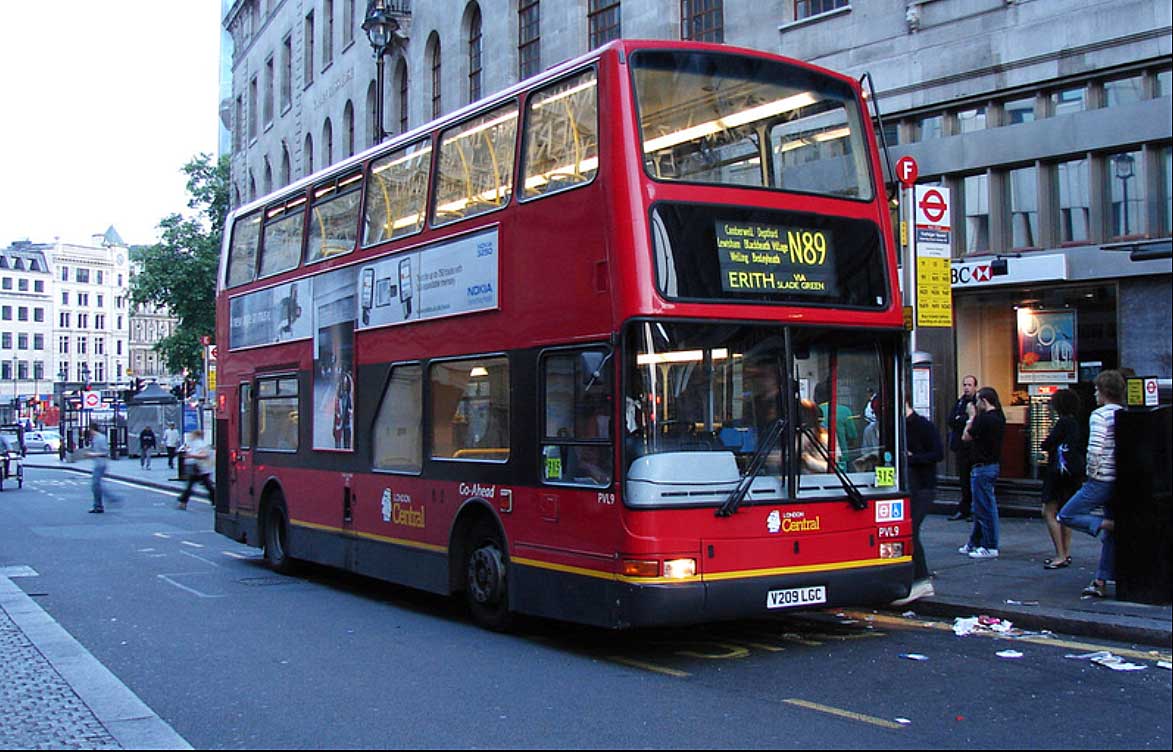 London Bus Route N89