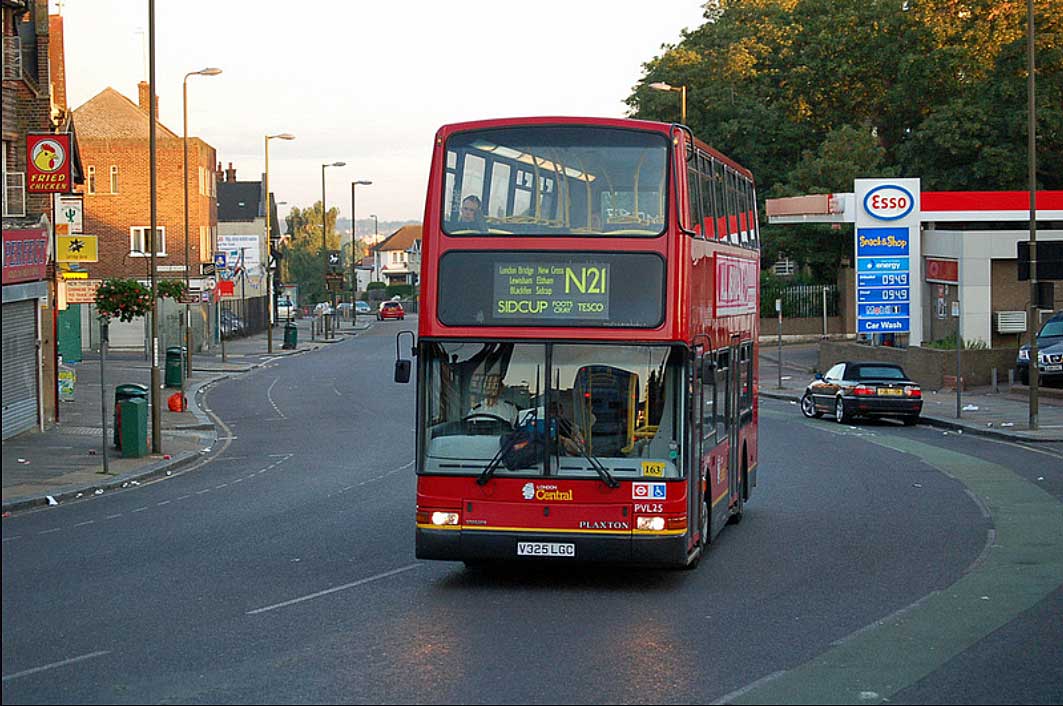 London Night Bus Route N21