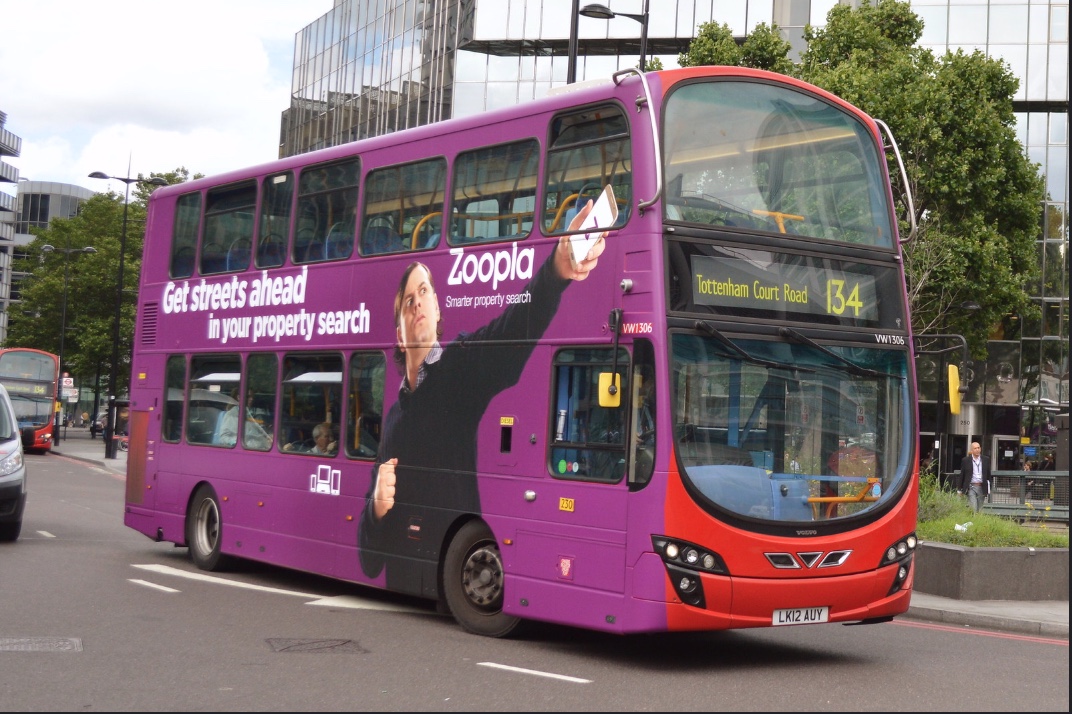 London Bus Route. 134