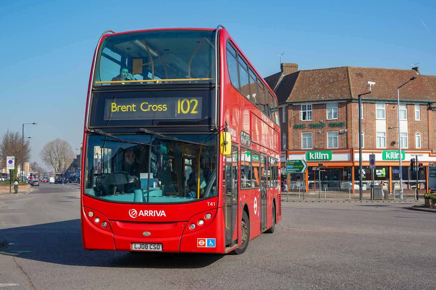 London Bus Route 102