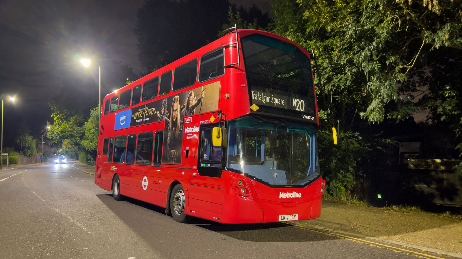 London Bus Route N20