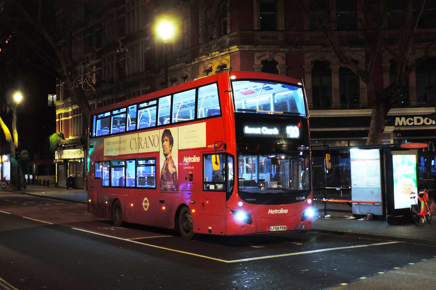 London Bus Route N20