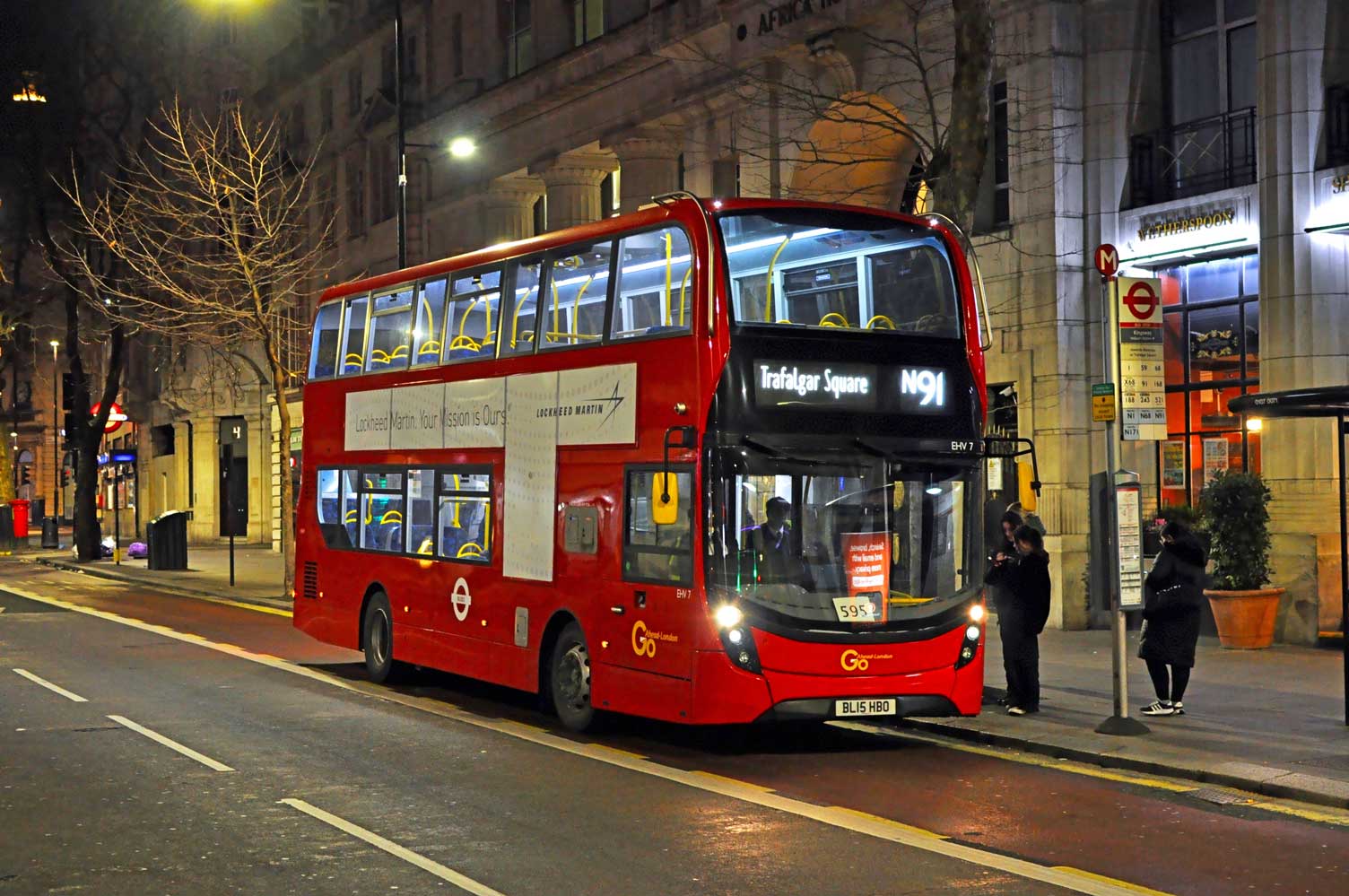 London Bus Route N91