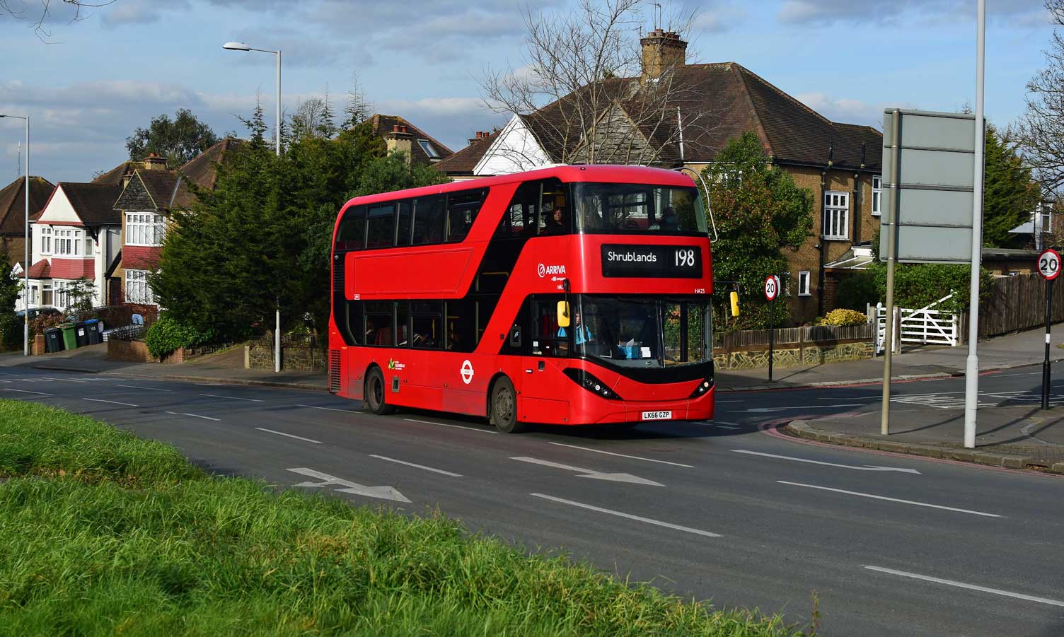 London Bus Route 198