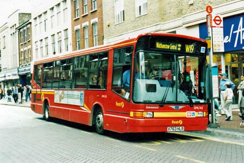 London Bus Route W19