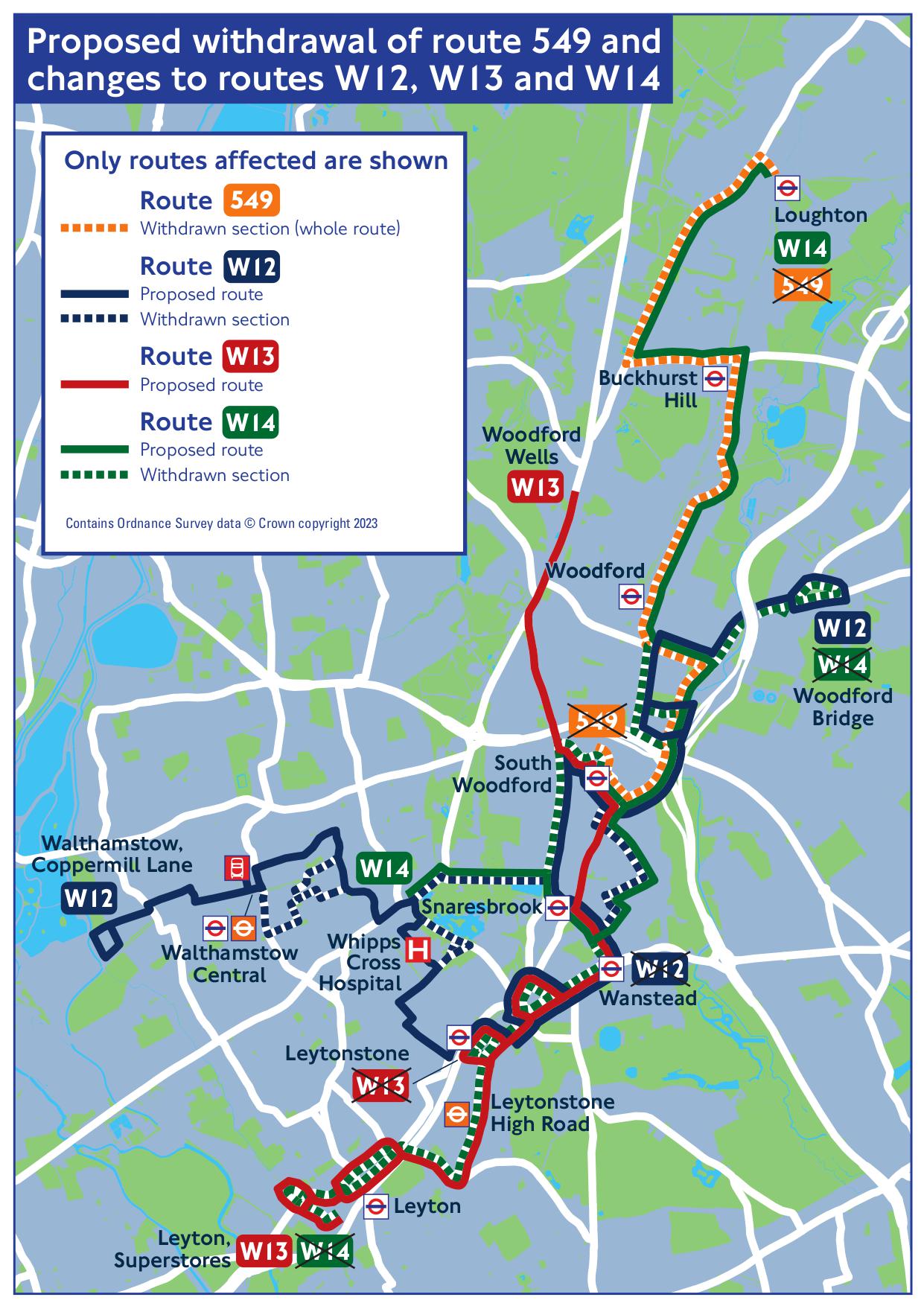 London Bus Route 549