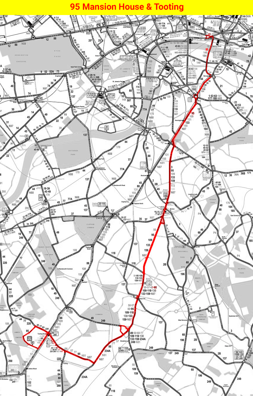 London Bus Route 95