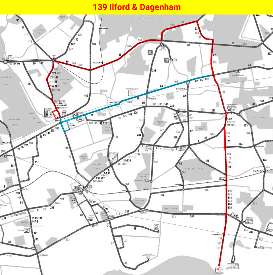 London Bus Route 139