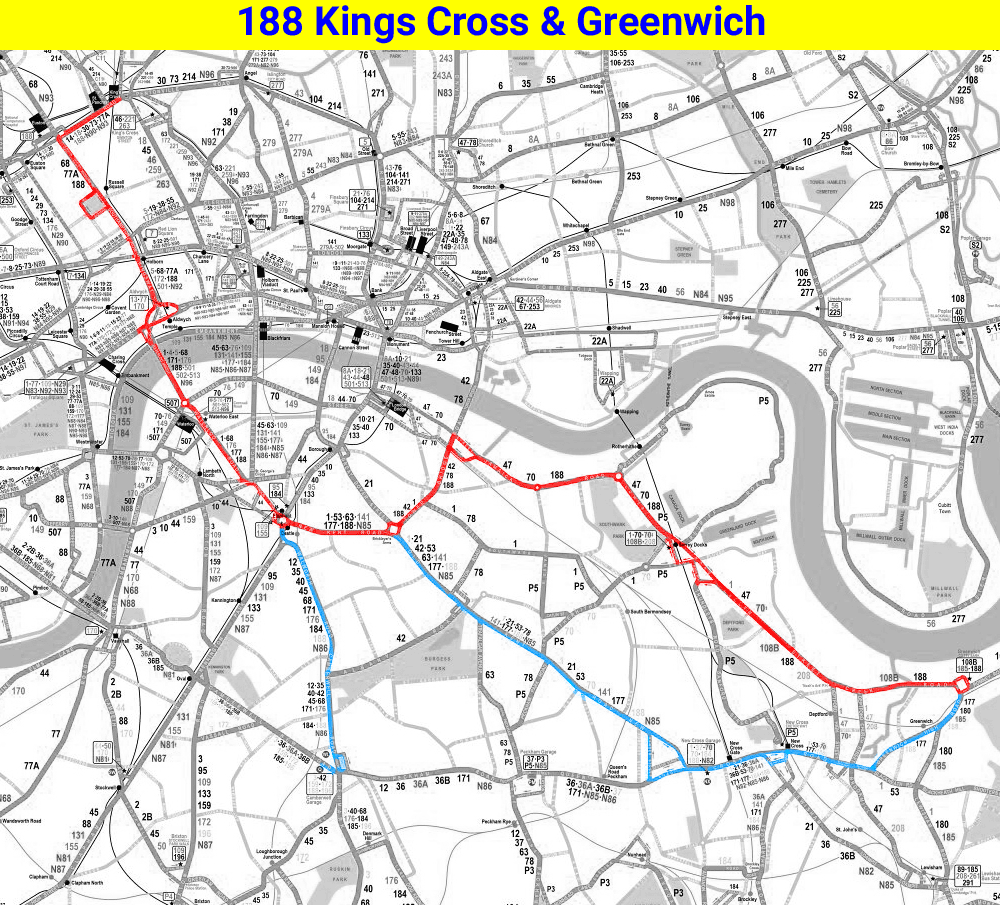 London Bus Route 188