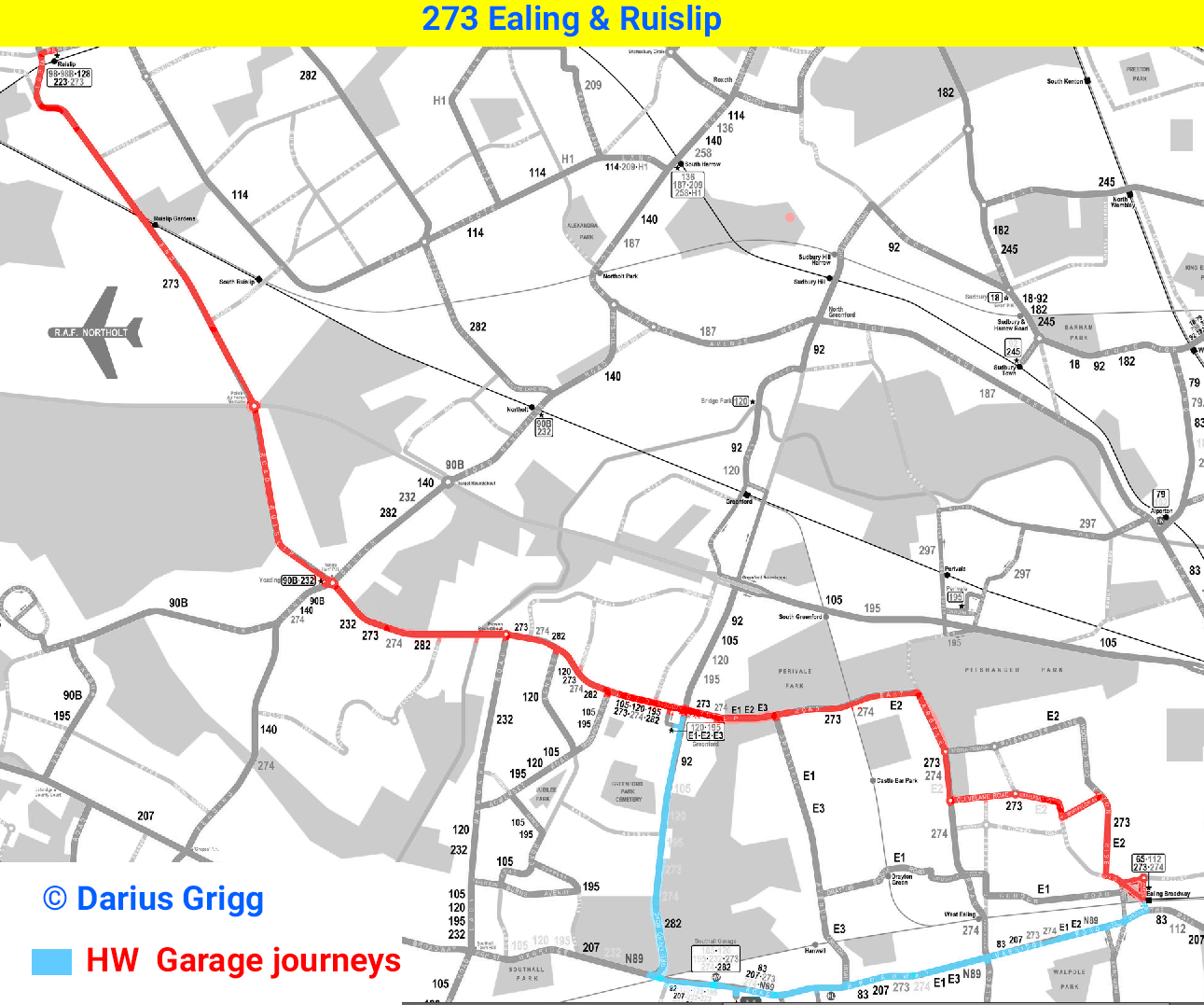 London Bus Route 273