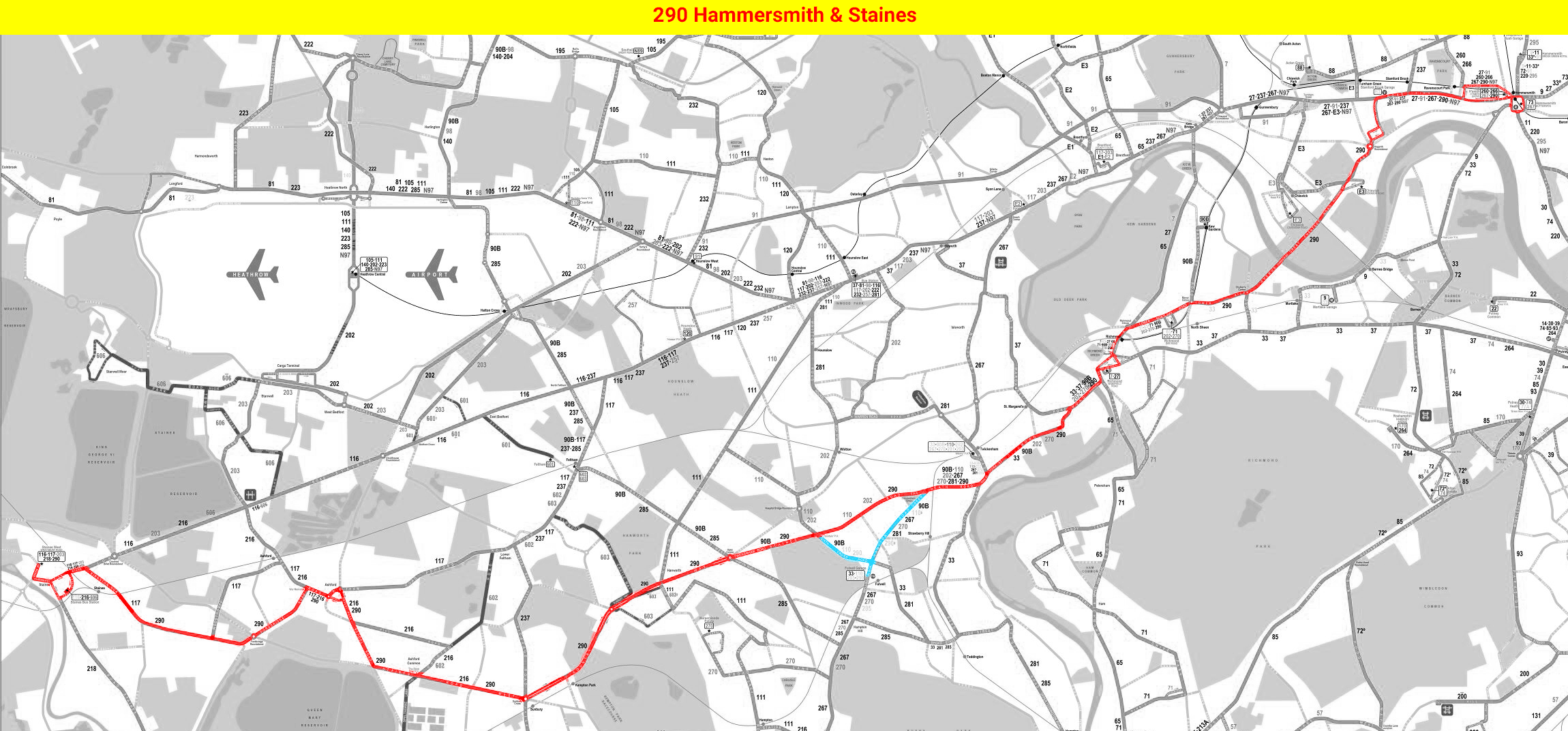 London Bus Route 290