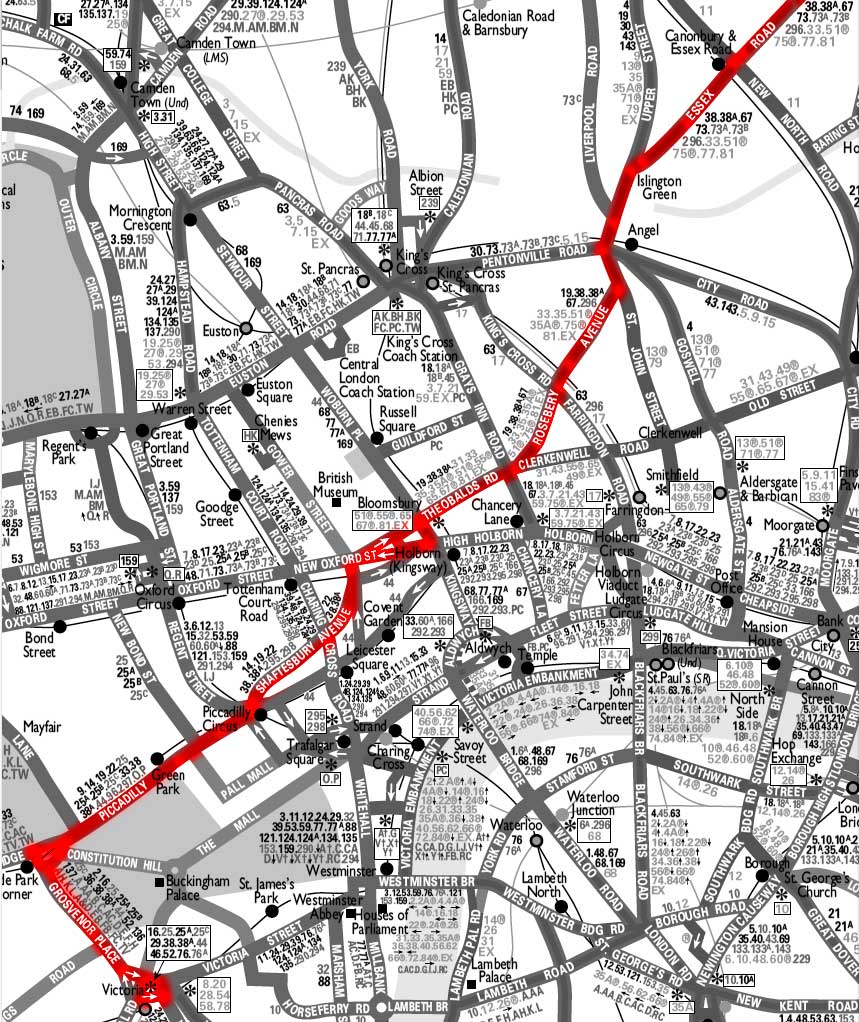 London Bus Route 38A