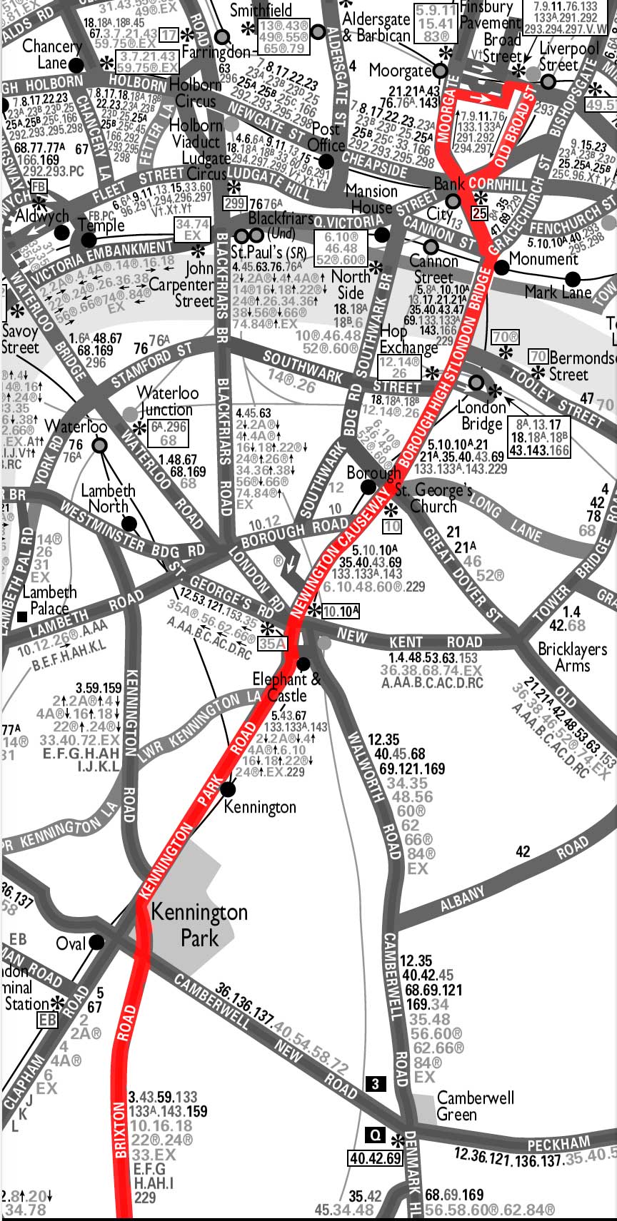 London Bus Route 133