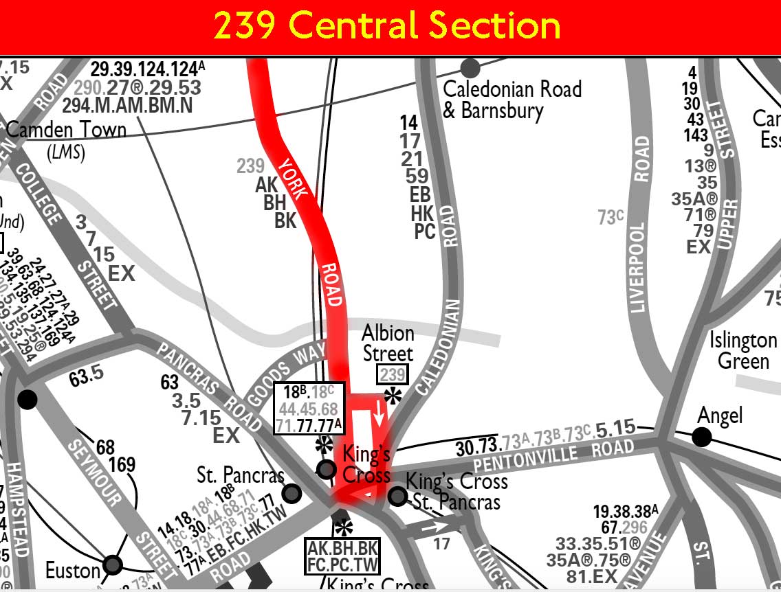 London Bus Route 239