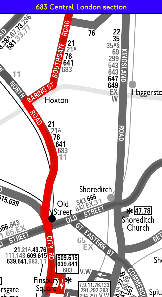 TrolleyBus Route 683