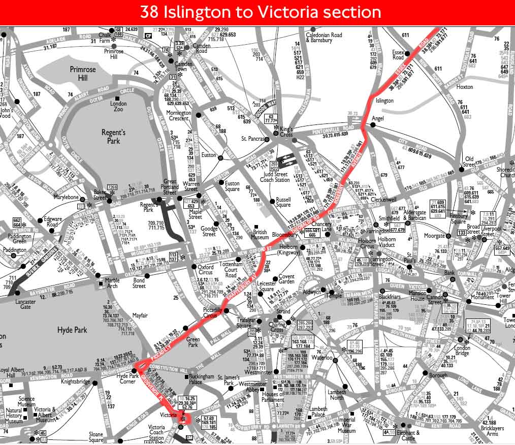 London Bus Route 38