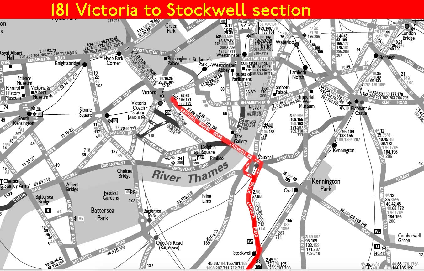 London Bus Route 181