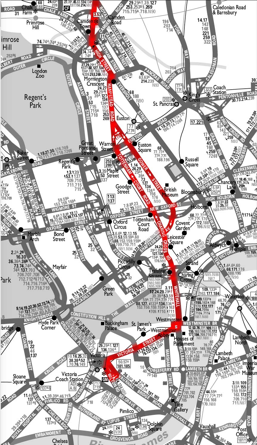 London Bus Route 134A