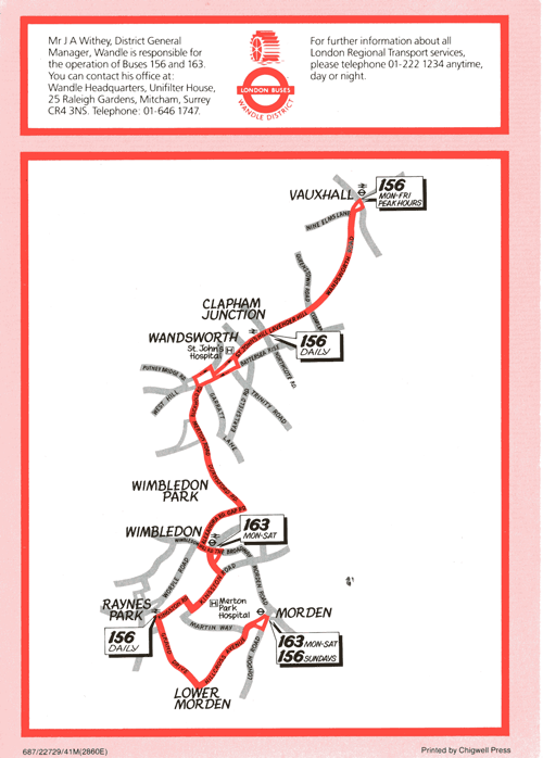London Bus Route 163