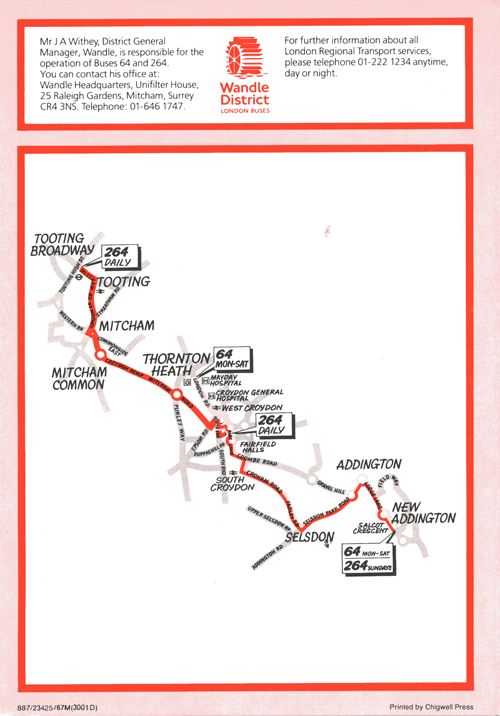 London Bus Route 264