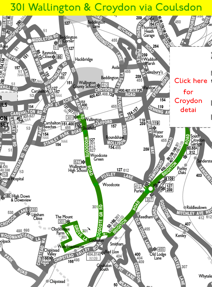 London Bus Route 301