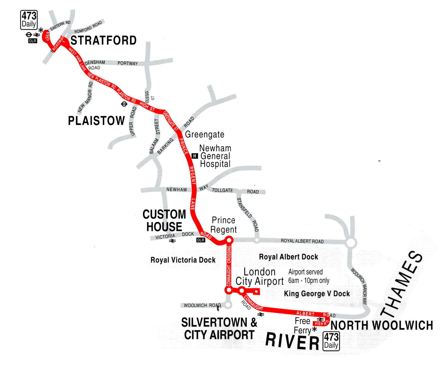 London Bus Route 473