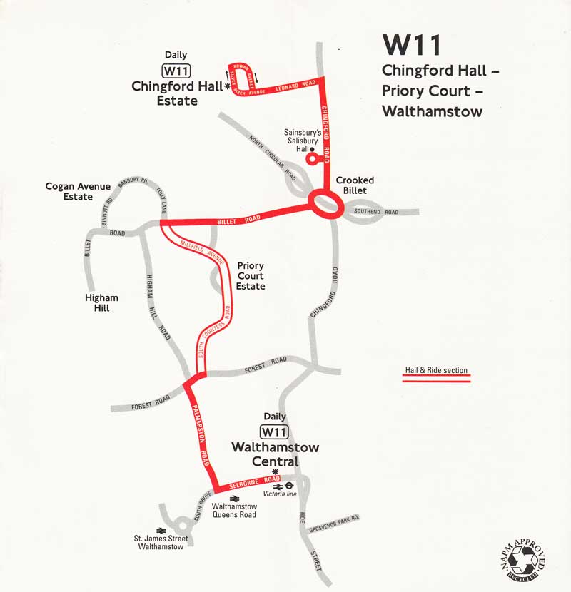 London Bus Route W11