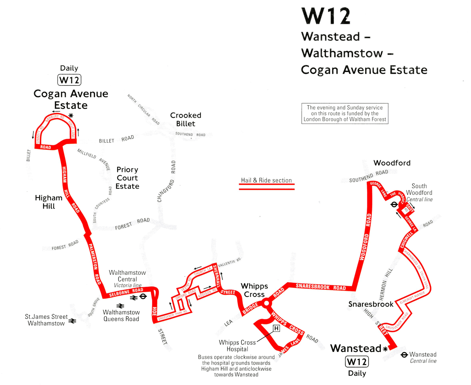 London Bus Route W12