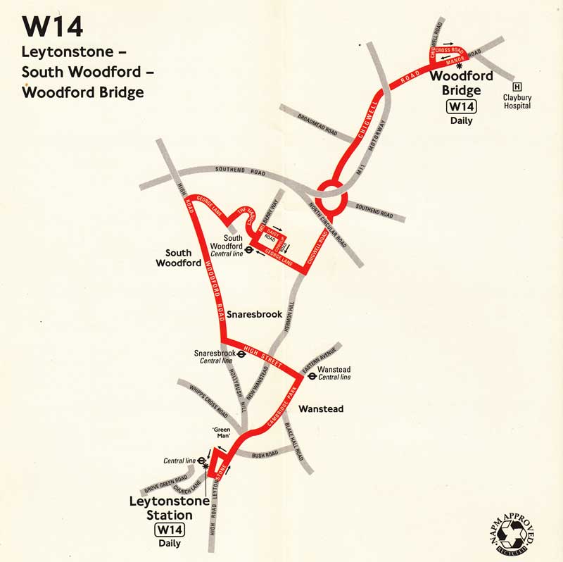 London Bus Route W14