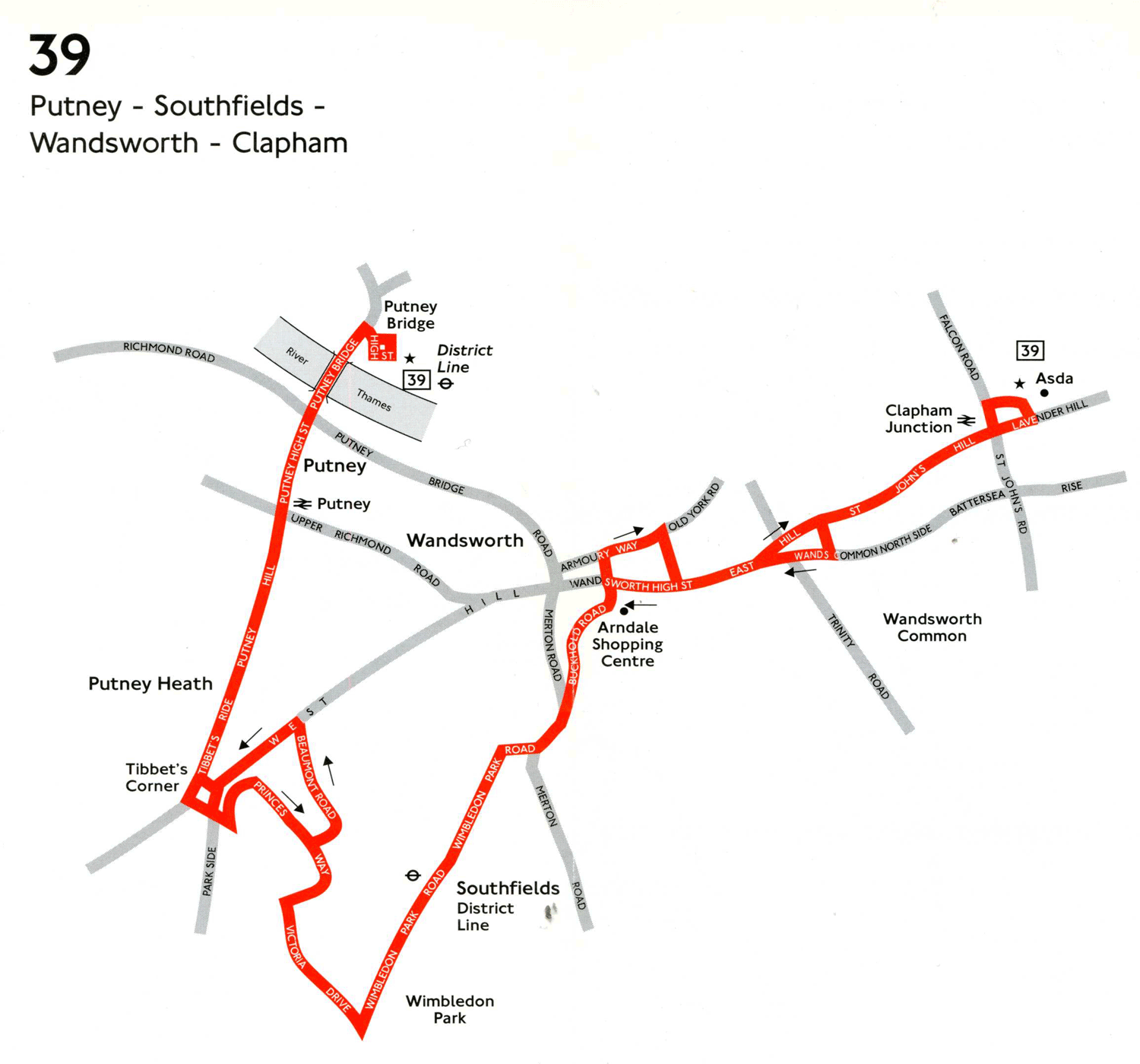 London Bus Route 39