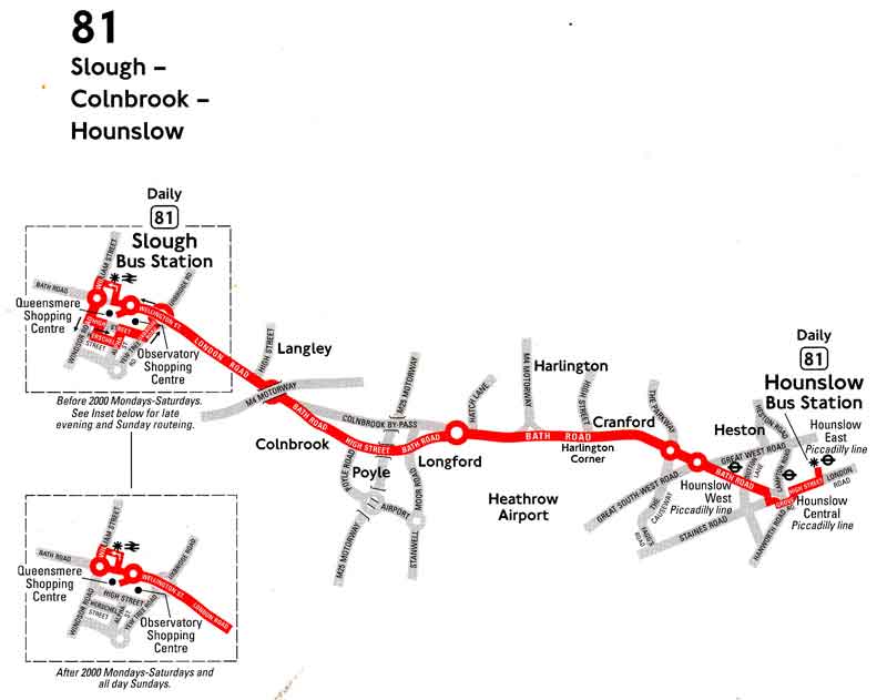 London Bus Route 81