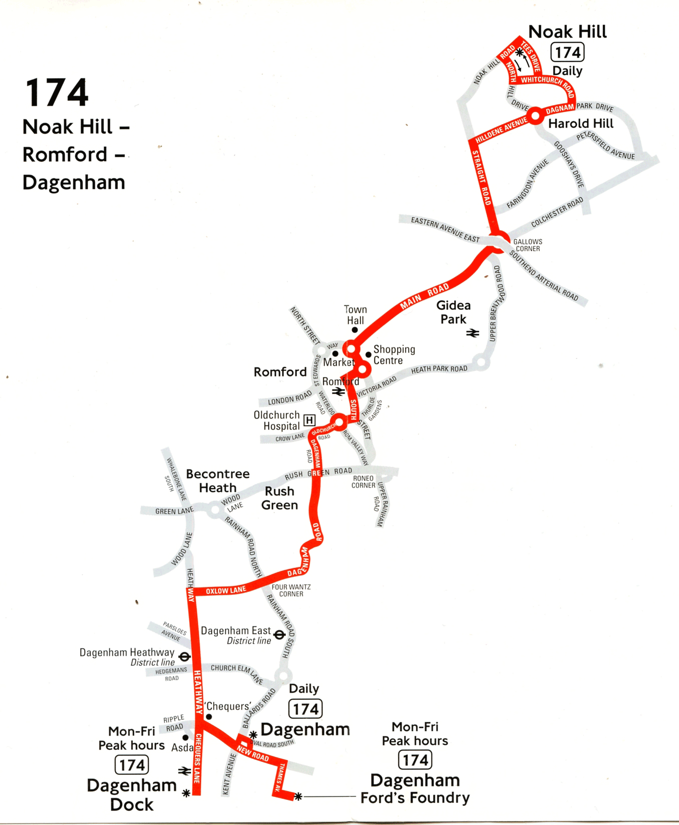 London Bus Route 174