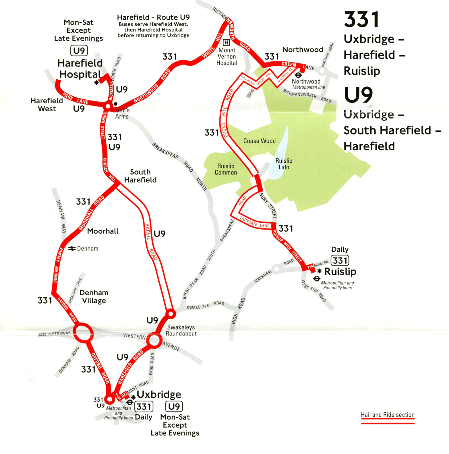 London Bus Route 331