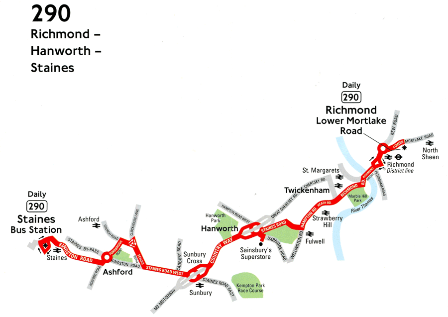 London Bus Route 290