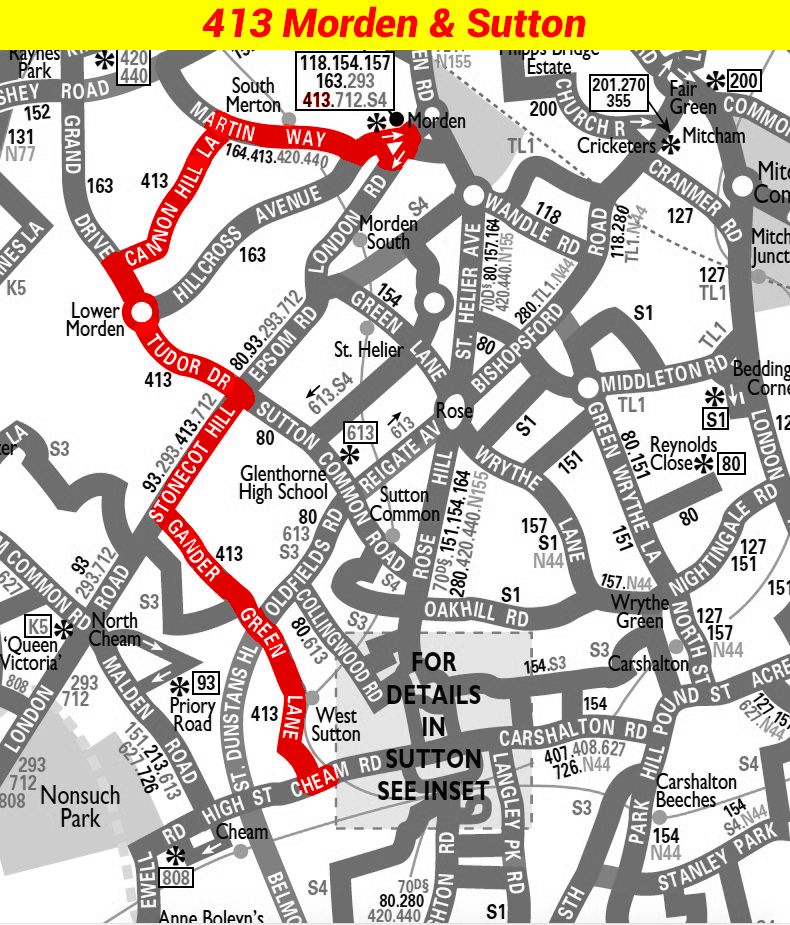 London Bus Route 413