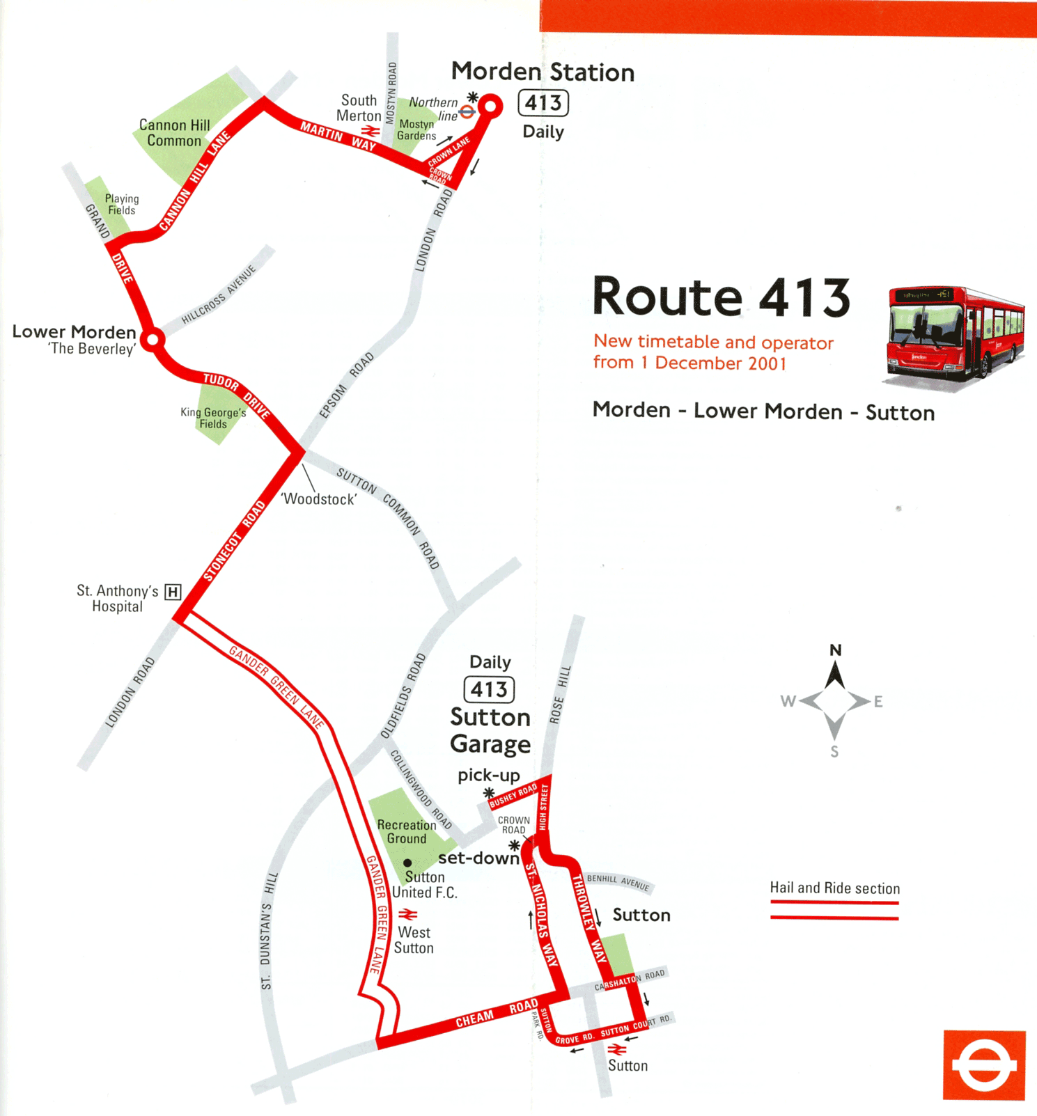 London Bus Route 413