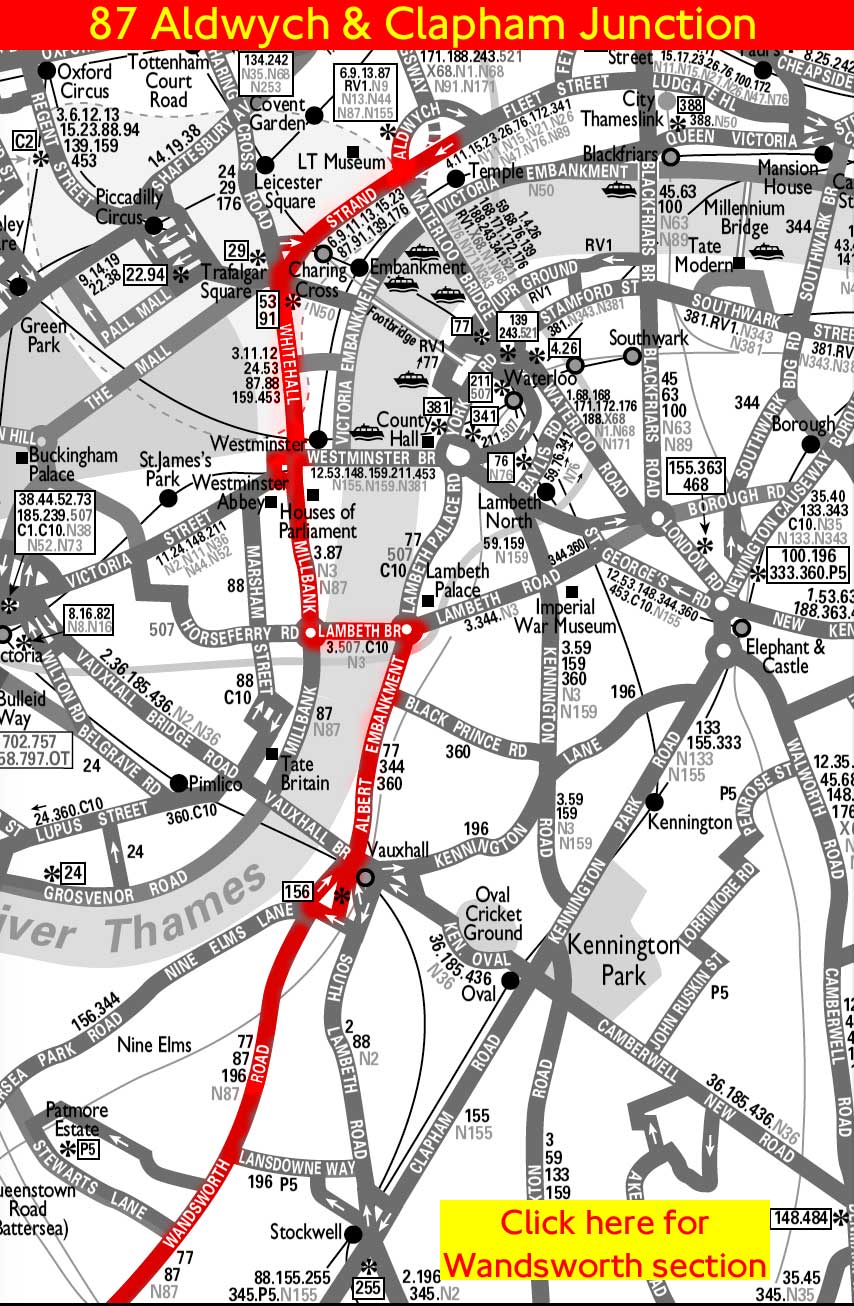 London Bus Route 87 London Bus Route 87