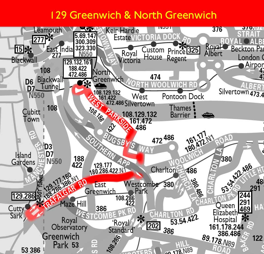 London Bus Route 129