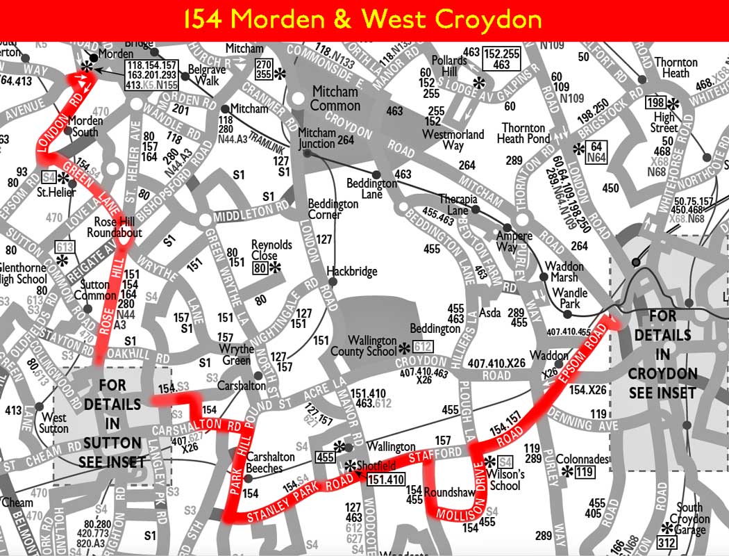 London Bus Route 154
